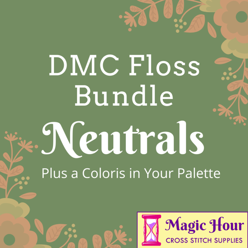 NEUTRAL SHADES DMC Colour Palette Floss Bundles - Magic Hour Needlecrafts