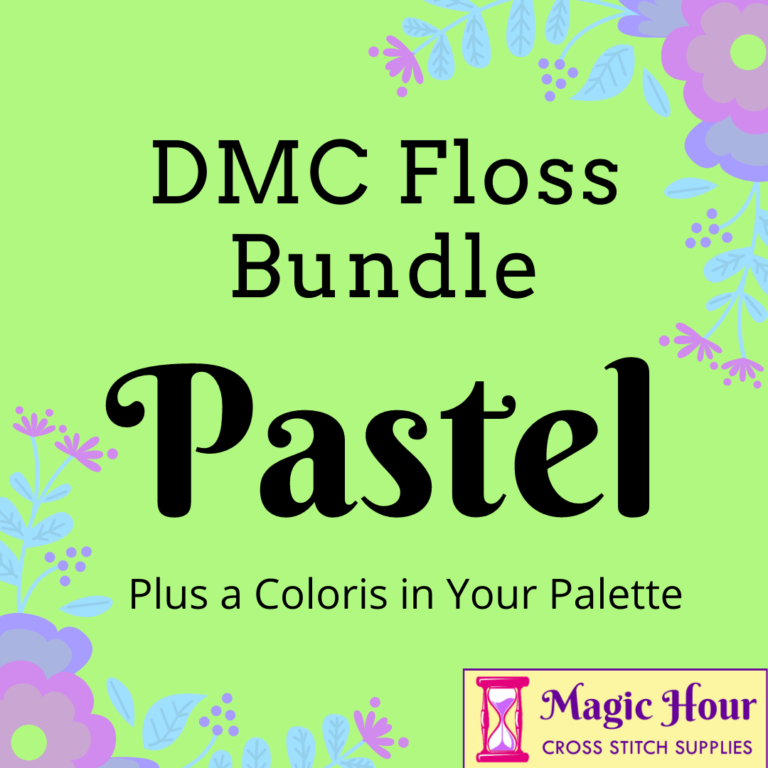SHADES OF PINK DMC Colour Palette Floss Bundles - Magic Hour Needlecrafts